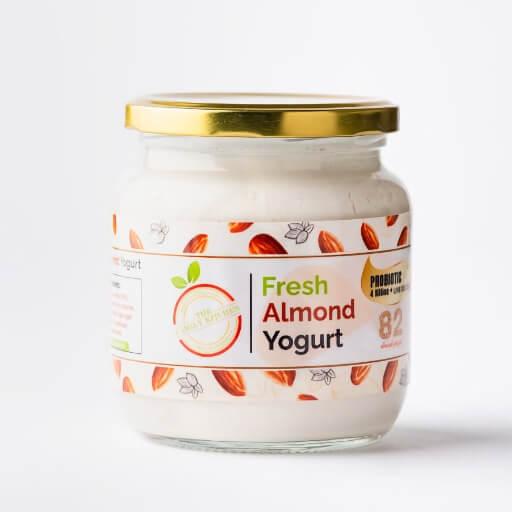 Fresh Almond Yogurt • The Family Kitchen, Singapore